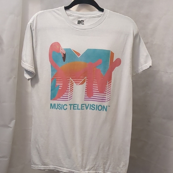 MTV | Shirts | Mtv Off White Graphic Unisex Tshirt | Poshmark